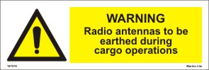 (WSS) Warning Signs :: Warning Radio antennas...187578