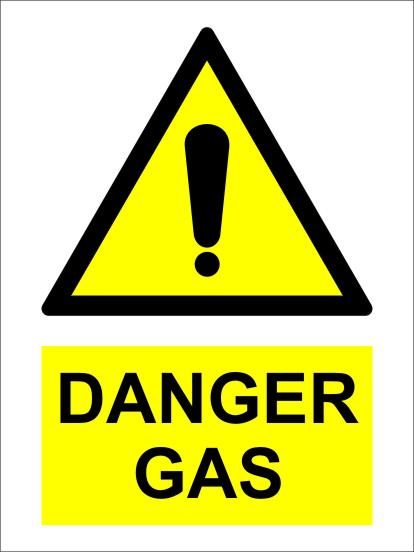 (WSS) Warning Signs :: Danger gas230281 - Products :: Safety Signs ...
