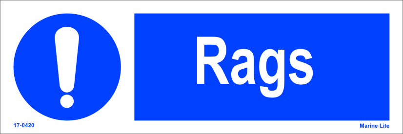 (MSS) Mandatory Action Signs :: Rags 17-0420