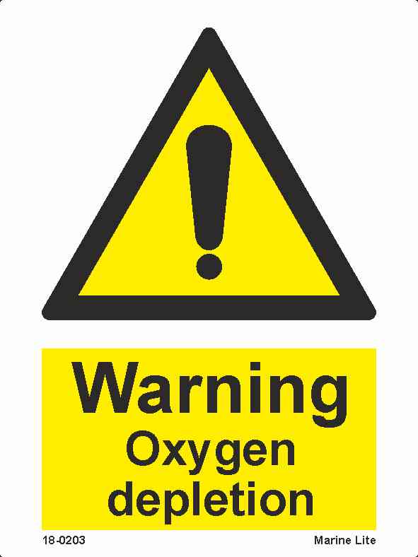 (WSS) Warning Signs :: Warning Oxygen Depletion18-0203