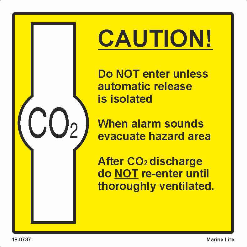 (WSS) Warning Signs :: Caution CO2 18-0737