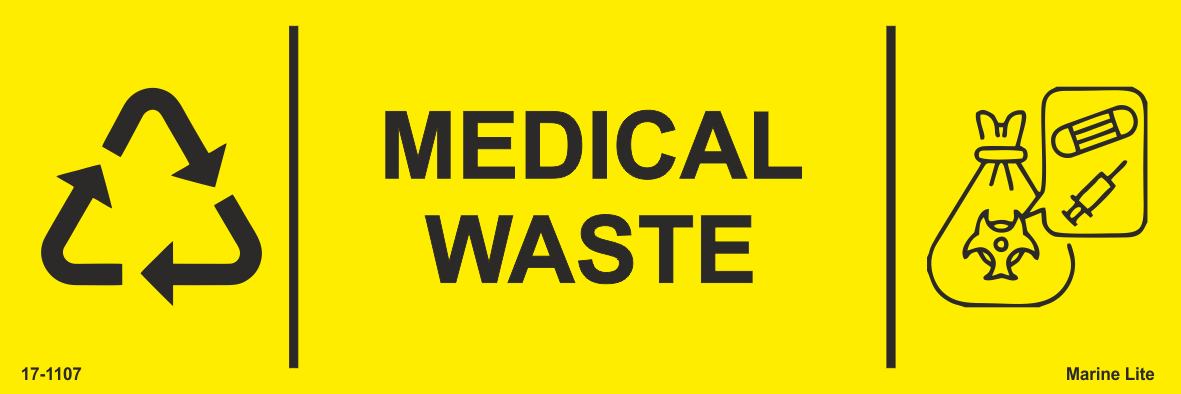 IMDG Signs :: Medical Waste 17-1107