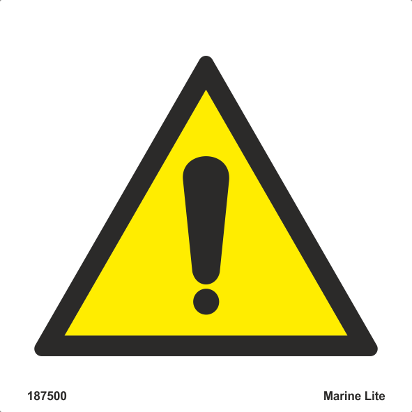 (WSS) Warning Signs :: General Warning 187500 WSS001