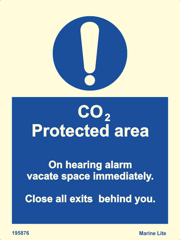 (MSS) Mandatory Action Signs :: CO2 Protected Area 195876