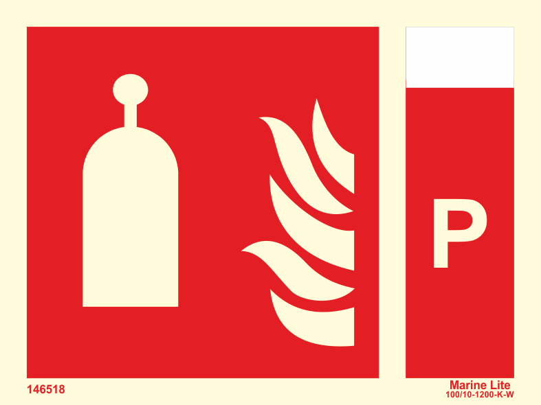 (FES) Fire-Fighting Equipment Signs :: Remote Release Station + Powder ...