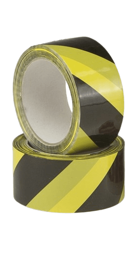 Floor Marking Adhesive Tape 50mm x 33m Yellow/Black 12-0106