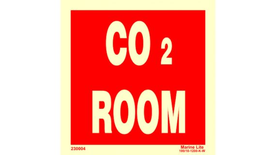 (FES) Fire-fighting equipment Signs :: CO2 Room 230004