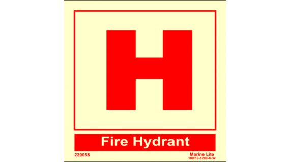(FES) Fire-Fighting Equipment Signs :: Fire Hydrant 230058