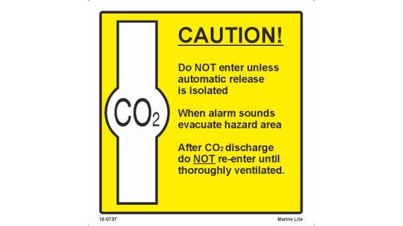 (WSS) Warning Signs :: Caution CO2 18-0737