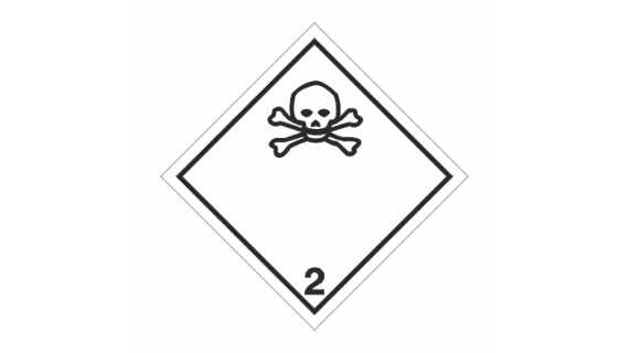 IMDG Signs :: Class 2.3, Toxic Gas 172209